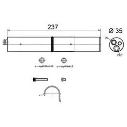 Mahle Trockner, Klimaanlage ad250000s f&uuml;r CUPRA