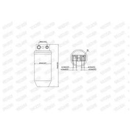 WALKER Trockner, Klimaanlage wdr00173 f&uuml;r OPEL
