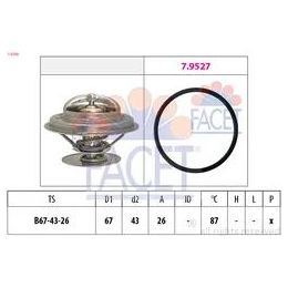 FACET Thermostat, K&uuml;hlmittel 78385 f&uuml;r DAEWOO MERCEDES-BENZ SSANGYONG