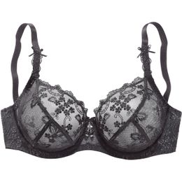 Lascana Damen B&uuml;gel-BH, schwarz, Gr&ouml;&szlig;e 85C