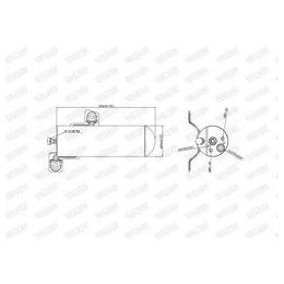 WALKER Trockner, Klimaanlage wdr00135 f&uuml;r MERCEDES-BENZ