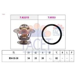 FACET Thermostat, K&uuml;hlmittel 78221 f&uuml;r VAUXHALL