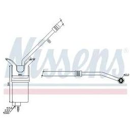 NISSENS Trockner, Klimaanlage 95330 f&uuml;r FORD JAGUAR