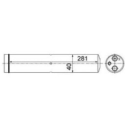 Mahle Trockner, Klimaanlage ad102000s f&uuml;r LAND ROVER