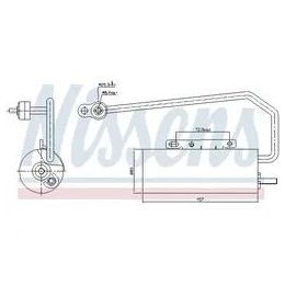 NISSENS Trockner, Klimaanlage 95409 f&uuml;r VAUXHALL