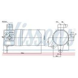 NISSENS Trockner, Klimaanlage 95602 f&uuml;r AUDI