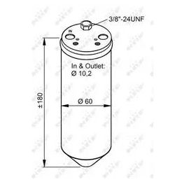 NRF Trockner, Klimaanlage 33319 f&uuml;r VOLVO