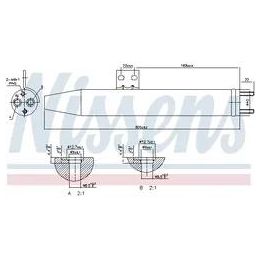 NISSENS Trockner, Klimaanlage 95484 f&uuml;r KIA