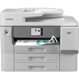 Brother MFC-J6977DW, Multifunktionsdrucker grau, Scan, Kopie, Fax, USB, LAN, WLAN, Duplex (Scan)