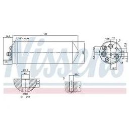 NISSENS Trockner, Klimaanlage 95240 f&uuml;r RENAULT