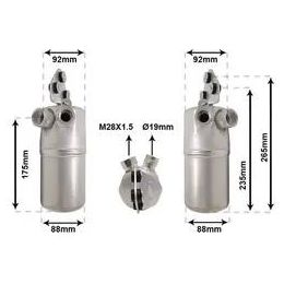 Van Wezel Trockner, Klimaanlage 0300d260 f&uuml;r AUDI