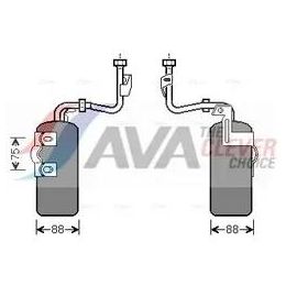 AVA QUALITY COOLING Trockner, Klimaanlage vod165 f&uuml;r VOLVO