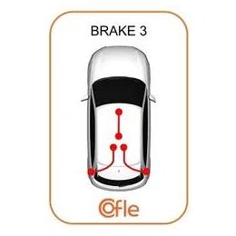 COFLE Seilzug, Feststellbremse 92171489 f&uuml;r TOYOTA