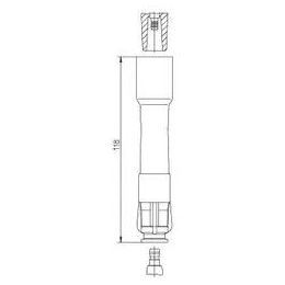 Bremi Stecker, Z&uuml;ndkerze 13249a18 f&uuml;r BMW