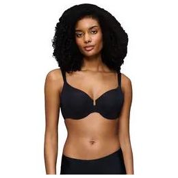 Minimizer-BH Triumph "Body Make-Up Illusion Curve", Damen, Gr. 70, Cup E, schwarz, Microtouch, Obermaterial: 80% Polyamid, 20% Polyester, Basic, BHs Minimizer-BH, verkleinert die Brust optisch, breite Tr&auml;ger, formend, weich