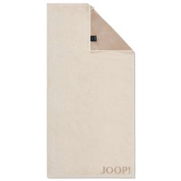 JOOP! Saunatuch, Creme, Textil, Uni, 80x200 cm, Textiles Vertrauen - Oeko-Tex&reg;, Made in Germany, Oeko-Tex&reg; Standard 100, saugf&auml;hig, Aufh&auml;ngeschlaufe, durchgef&auml;rbt, Freizeit, Wellness, Saunat&uuml;cher