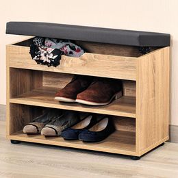 Kesper Schuhregal, 60x47x30 cm, Garderobe, Schuhaufbewahrung, Schuhregale
