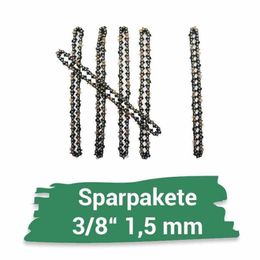 5+1 S&auml;gekette 3/8" 1,5 mm 60 TG 40 cm Dolmar, Husqvarna, Blitz