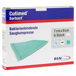BSN Cutimed Sorbact Saugkompressen 7x9 cm 42 St