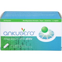 Ankubero Magnesium 200 aktiv Kapseln 120 St