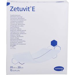 kohlpharma Zetuvit E Saugkompressen steril 20x20 cm 15 St