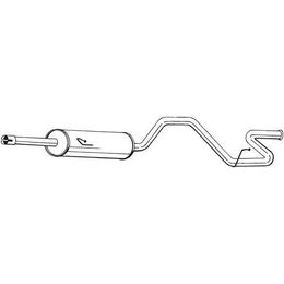 BOSAL Endschalld&auml;mpfer 287357 f&uuml;r Ford