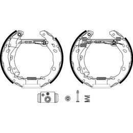 Hella Bremsbackensatz Shoe Kit Pro 8db355022521 f&uuml;r DACIA RENAULT