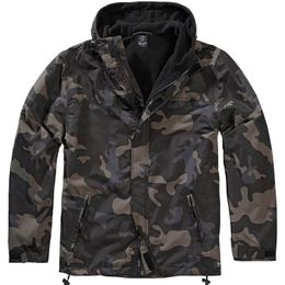 Brandit Windbreaker Frontzip darkcamo, Gr&ouml;&szlig;e M