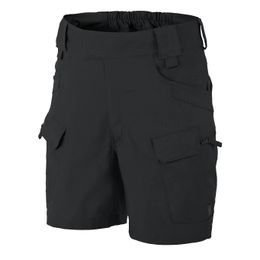 Helikon-Tex Urban Tactical Shorts 6 PolyCotton Stretch Ripstop schwarz, Gr&ouml;&szlig;e S
