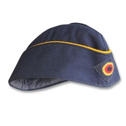Bundeswehr Schiffchen Luftwaffe blau gebraucht, Gr&ouml;&szlig;e 58