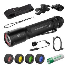 LEDLenser Taschenlampe TAC7R Tactical Outdoor Set - 3200 Lumen