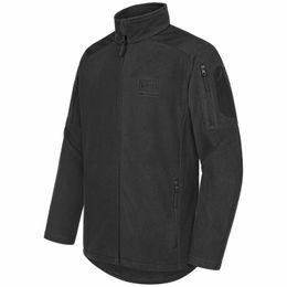 Mauser Silent Fleece Jacke schwarz, Gr&ouml;&szlig;e S