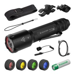 LEDLenser Taschenlampe TAC6R Tactical Outdoor Set - 2000 Lumen