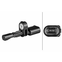 Hella Sensor, Raddrehzahl 6pu358216311 Hinterachse f&uuml;r Skoda