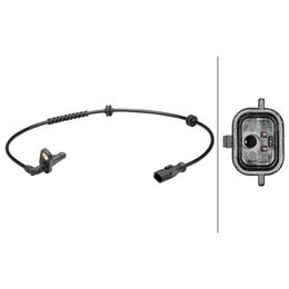 Hella Sensor, Raddrehzahl 6pu012679161 Hinterachse f&uuml;r RENAULT