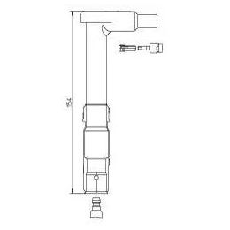 Bremi Stecker, Z&uuml;ndkerze 132922 f&uuml;r Mercedes