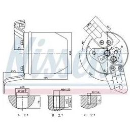 NISSENS Trockner, Klimaanlage 95196 f&uuml;r ALPINA