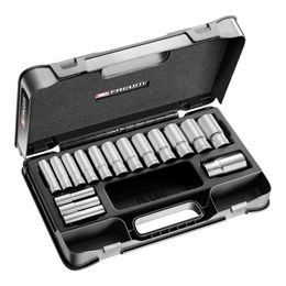Facom Steckschl&uuml;ssel-Set 1/2Z, lang, 16-tlg (S.404AE)