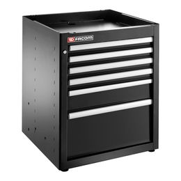 Facom JLS3 Einzelunterschrank 6 Schubladen schwarz (JLS3-MBS6TBS)