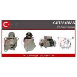 Casco Starter cst35125as f&uuml;r OPEL FORD MITSUBISHI RENAULT