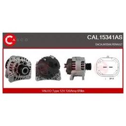 Casco Generator cal15341as f&uuml;r DACIA NISSAN RENAULT
