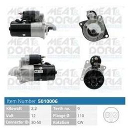MEAT & DORIA MEAT & DORIA Starter 5010006 f&uuml;r IVECO