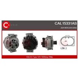 Casco Generator cal15331as f&uuml;r CHRYSLER MERCEDES-BENZ JEEP