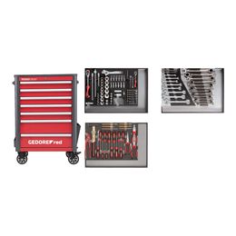 Gedore RED Wkz.Satz i.Wks.Wagen WINGMAN rot 129tlg (3301694)