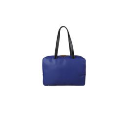 Giulia Monti Schultertasche Klassisches Blau Schwarz