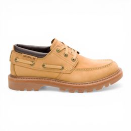 CAT (Caterpillar) Herren-Lederstiefel, honigbraun, niedrig geschnitten - Colorado Boat Lo