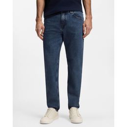 BOSS Orange Maine Regular-Fit Jeans in Mittelblau