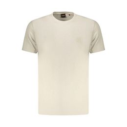 HUGO BOSS Beiges Baumwoll Herren T-Shirt