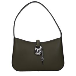 Michael Kors Gr&uuml;ne Lederhandtasche