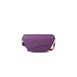 Giulia Monti Schultertasche Violett